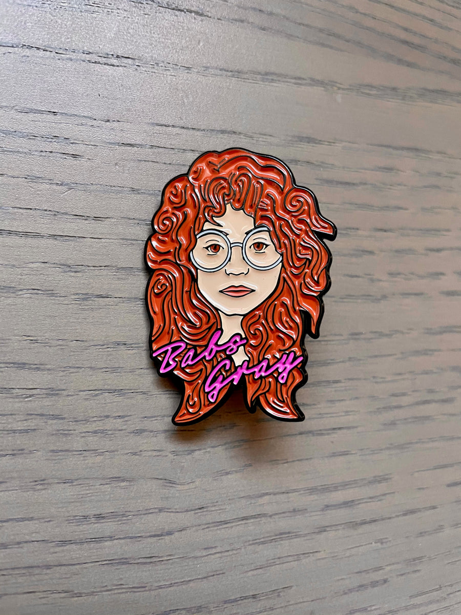 BABS GRAY - IF I DID IT ENAMEL PIN – Aspecialthing Records